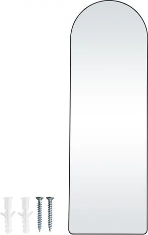 obloukové zrcadlo po celé délce 165,1 × 55,9 cm celotělové zrcadlo stojící závěsné