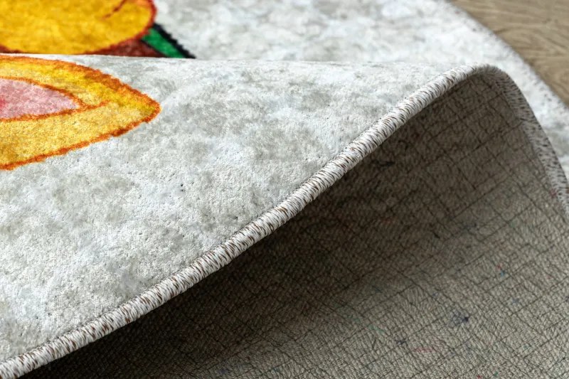 Dywany Łuszczów Dětský kusový koberec Junior 51595.801 Africa - 80x80 (průměr) kruh cm