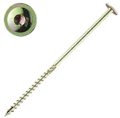 Konstrukční vrut s talířovou hlavou Torx T30 6x60mm 150ks