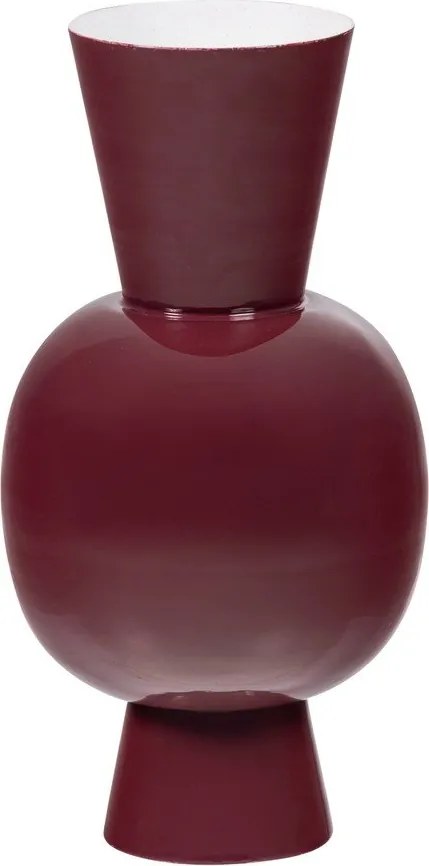 Vínová kovová váza (výška 38 cm) Auri – WOOOD