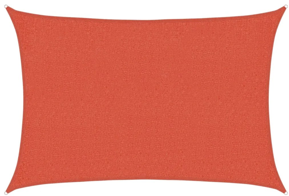 Stínící plachta 160 g/m² cihlová 2 x 3 m HDPE 311337