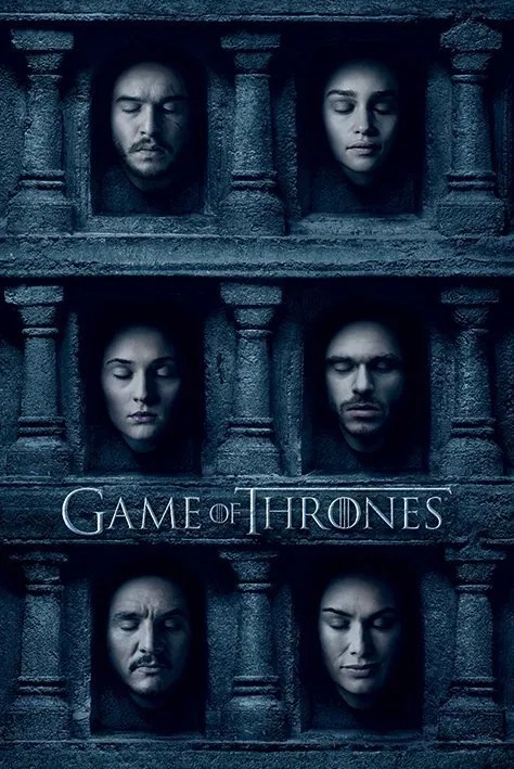 Plakát - Game of Thrones (Hall of Faces)