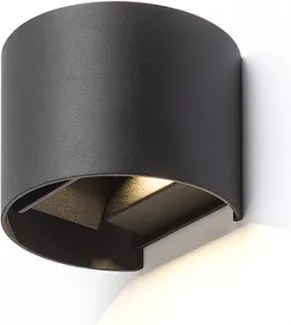 RED R13737 AKCE - TITO R DIMM nástěnná černá 230V LED 2x3W IP65 3000K - RED - DESIGN RENDL