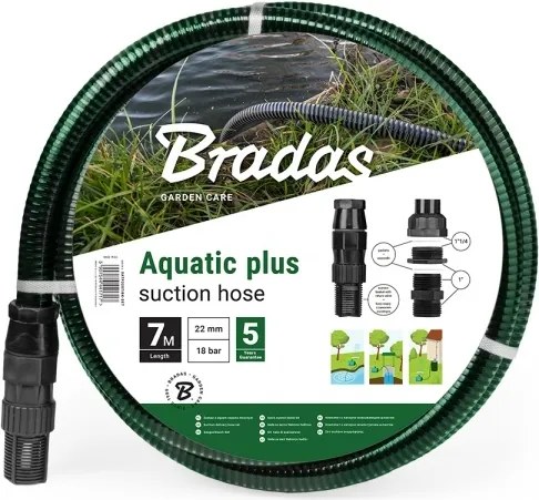 Sací tlaková hadice - set Bradas AQUATIC PLUS 7 m