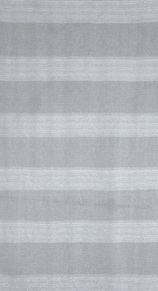 ZÁVĚS NA KROUŽCÍCH MARGARET 140X250 CM STŘÍBRNÁ