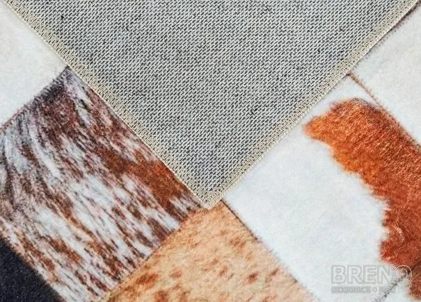 Breno Kusový koberec FIESTA 4306 White, 140x200 cm, Vícebarevné
