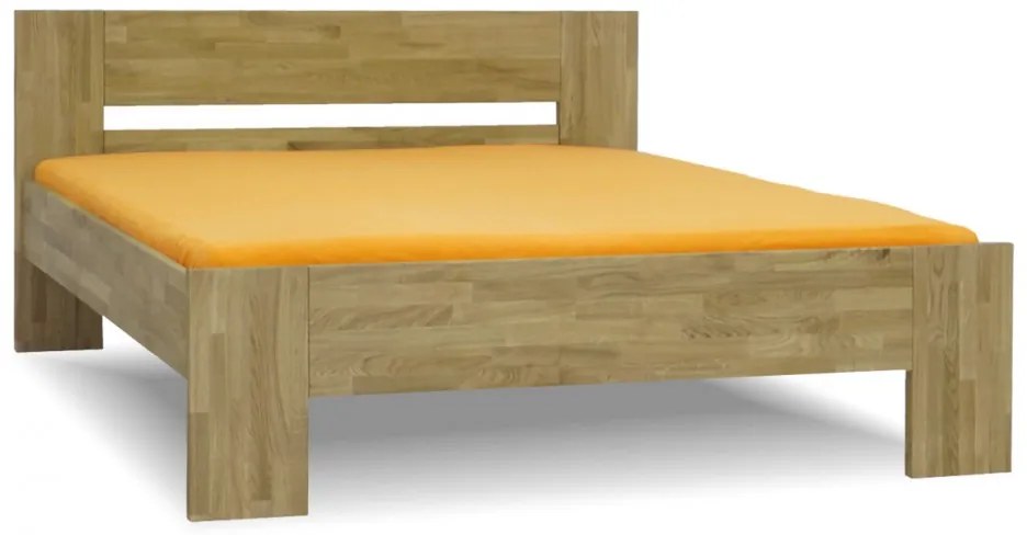 Zvýšená postel MAXIM PLUS senior 160x200, 180x200, masiv dub PURTEX, 160x200 cm