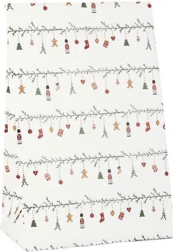 Papírový sáček Christmas Garlands 28,5x18 cm Ib Laursen