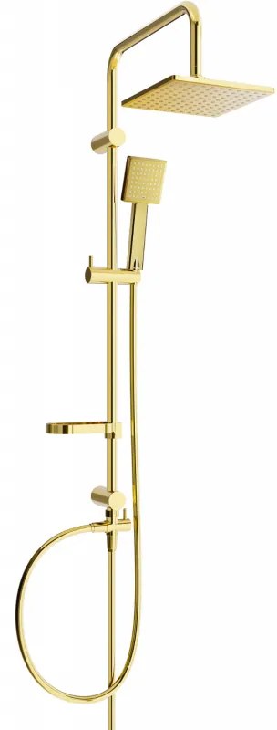 Mexen X45 sprchový sloup, zlatý - 798454591-50