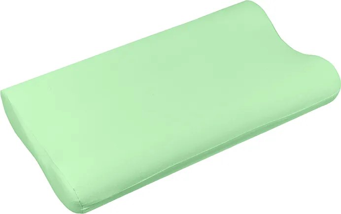Bellatex Polštář anatomický - líná pěna Zelená 60x33 cm, výška je 9-11 cm