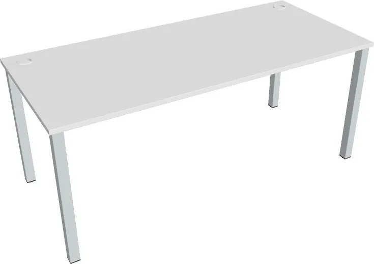 Hobis Kancelářský pracovní stůl Hobis US 1800, deskaakát, bílá RAL 9016