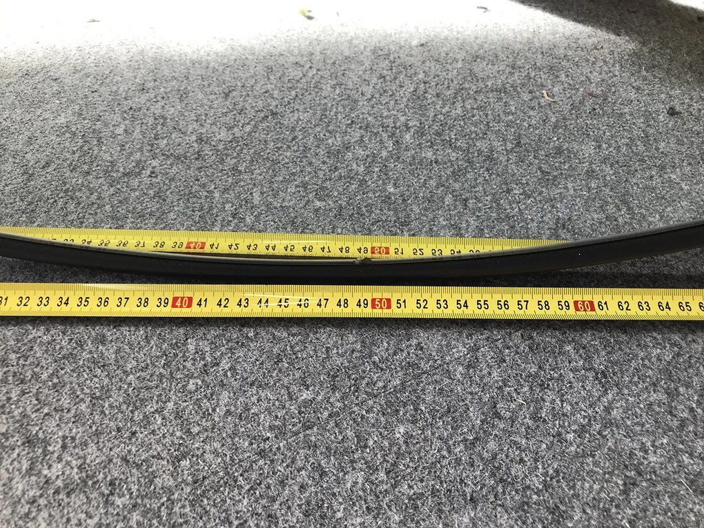 Nástěnné zrcadlo kulaté Muubs Copenhagen L, 110 cm  | černá - POŠKOZENÝ KUS