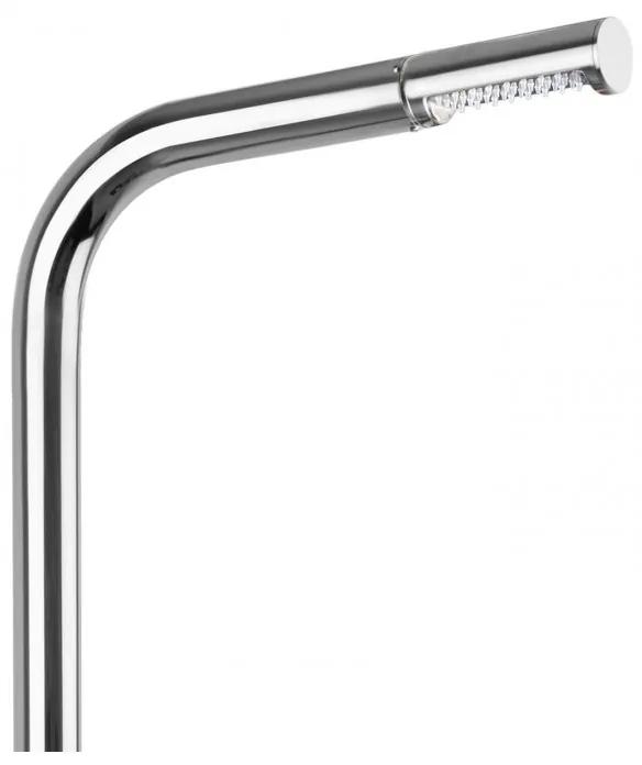 AMA Luxury Shower AMA Luxury Shower Mercurio leštěný nerez bez ruční sprchy s nezámrzným systémem