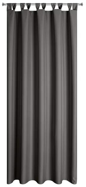 Stylový závěs do altánu v šedé barvě Šířka: 155 cm | Délka: 220 cm