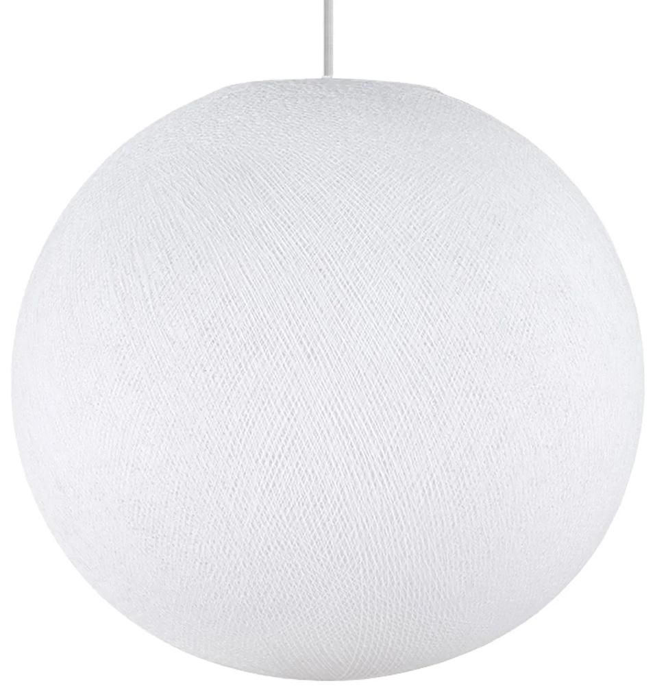 creative cables Závěsná lampa se stínidlem koule z PE vlákna, polyester Barva: Béžová, Průměr: S - Ø 31 Cm
