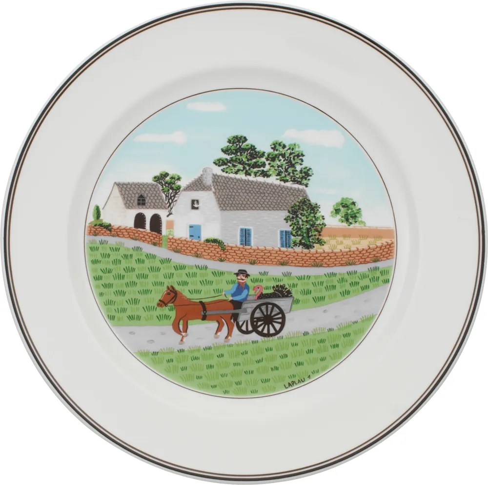 Villeroy&Boch Villeroy & Boch Design Naif jídelní talíř Sedlák, Ø27.1 cm