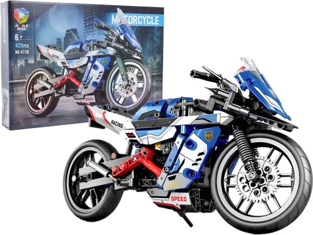 Stavebnice motocyklu JIQILE No.47116, 426 dílků