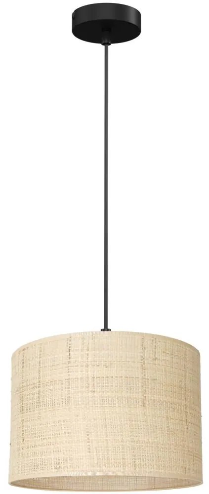 Luminex Lustr na lanku RATTAN 1xE27/60W/230V pr. 25 cm ratan LU5279