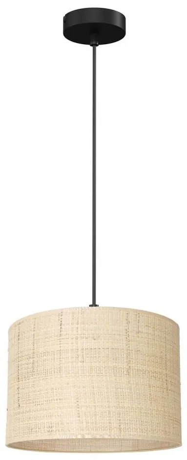 Lustr na lanku RATTAN 1xE27/60W/230V pr. 25 cm ratan