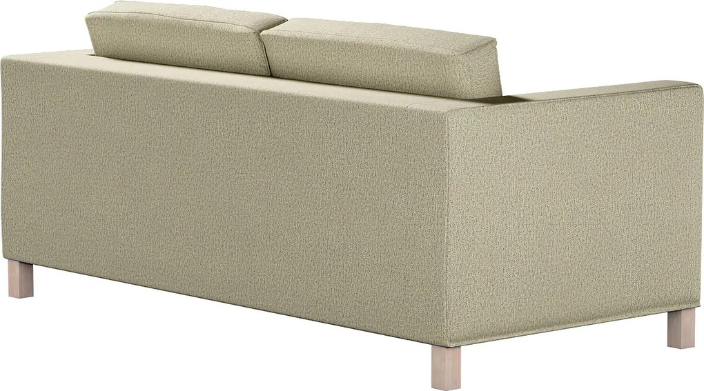 Potah na pohovku IKEA Karlanda rozkládací, krátký barva béžová látka pletený vzor