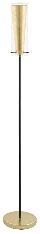 Eglo 79346 - Stojací lampa PINTO GOLD 1xE27/40W/230V zlatá