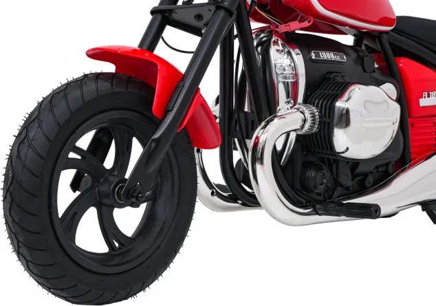 Elektrická motorka BMW R18 červená
