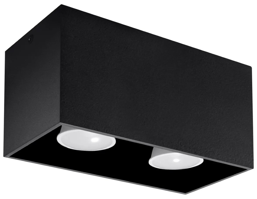 Sollux Lighting Stropní svítidlo QUAD Černá