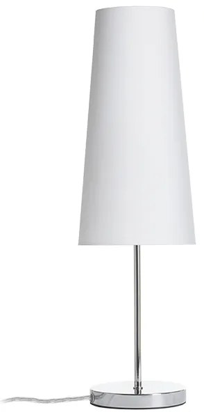 RENDL R14049 NYC/CONNY stolní lampa, dekorativní Polycotton bílá/chrom