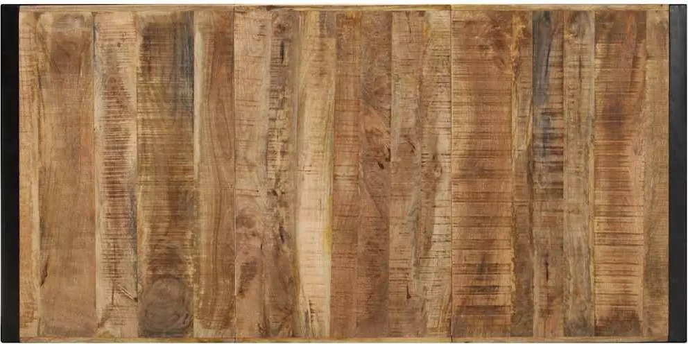 Konferenční stolek 180 x 90 x 40 cm hrubé mangovníkové dřevo 321588