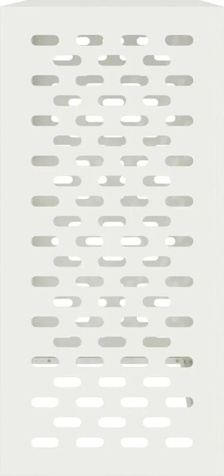 vidaXL Ochrana klimatizace Bílá 110 x 50 x 105 cm [865912]