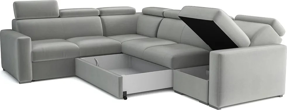 Sedací souprava PEDRO L | 250x315 | rozkládací + 2x úložný prostor | VÝBĚR TKANIN