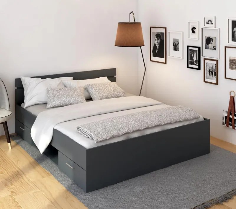 Postel MICHIGAN NEW 160x200, grafit Kondela 0000373289