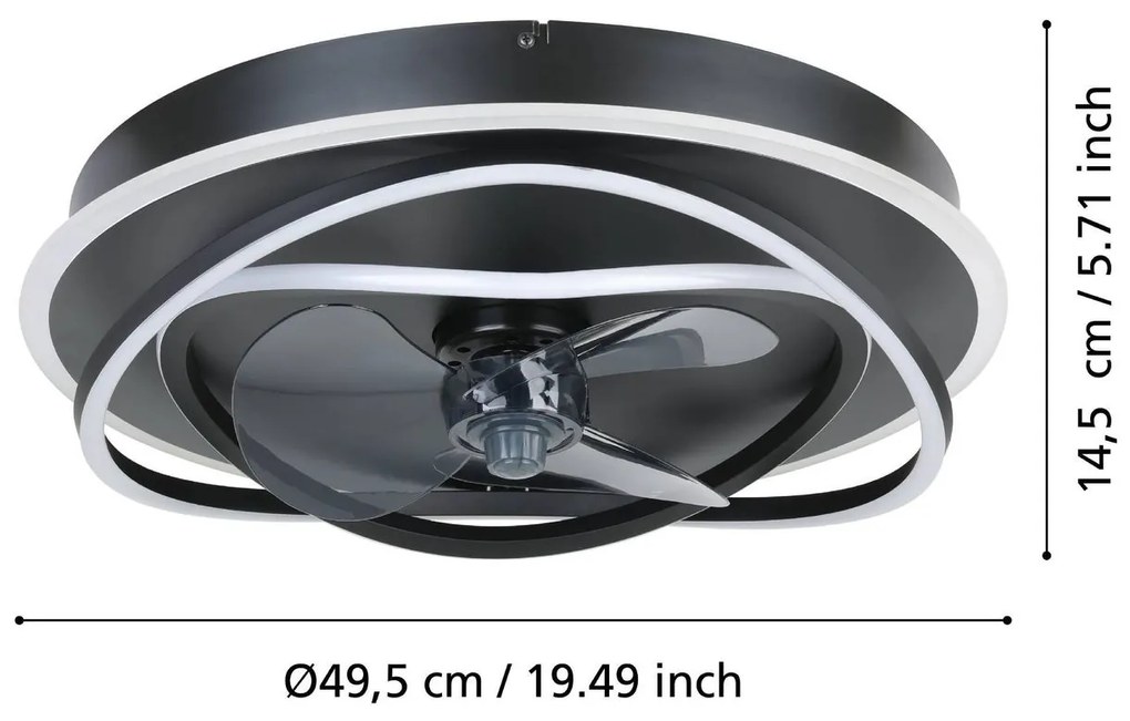 Ventilátor NAMORI EGLO 35146