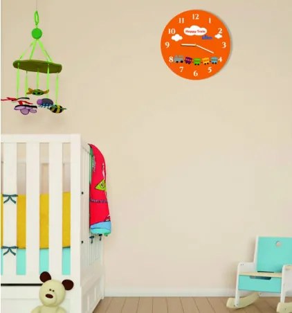 Luxus Akryl nástěnné hodiny, nalepovací dekorace | SENTPOP FL-z97-GREEN-RAL6018