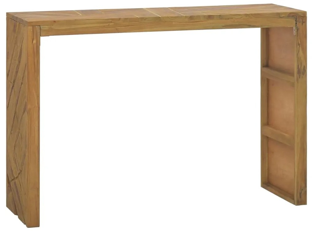 326175 vidaXL Konzolový stolek 110 x 35 x 75 cm masivní teakové dřevo