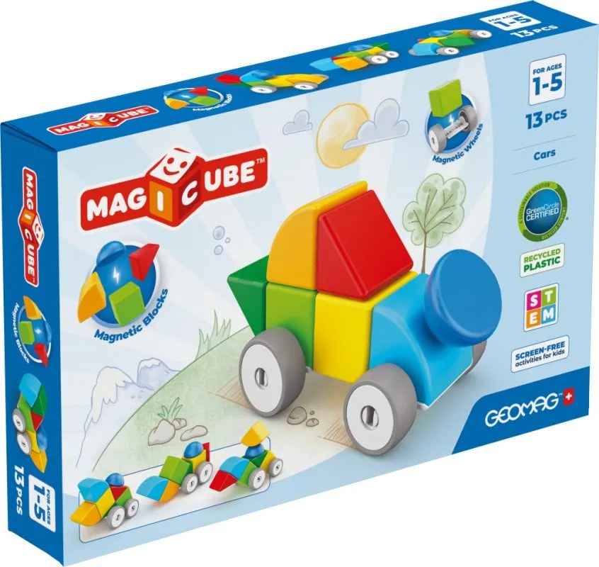 Geomag magicube auto 13 dílků