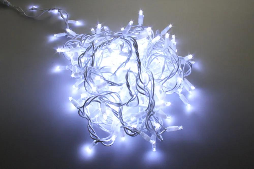 T-LED LED světelný řetěz 12W 230V 10M Barva světla: Teplá bílá 074001