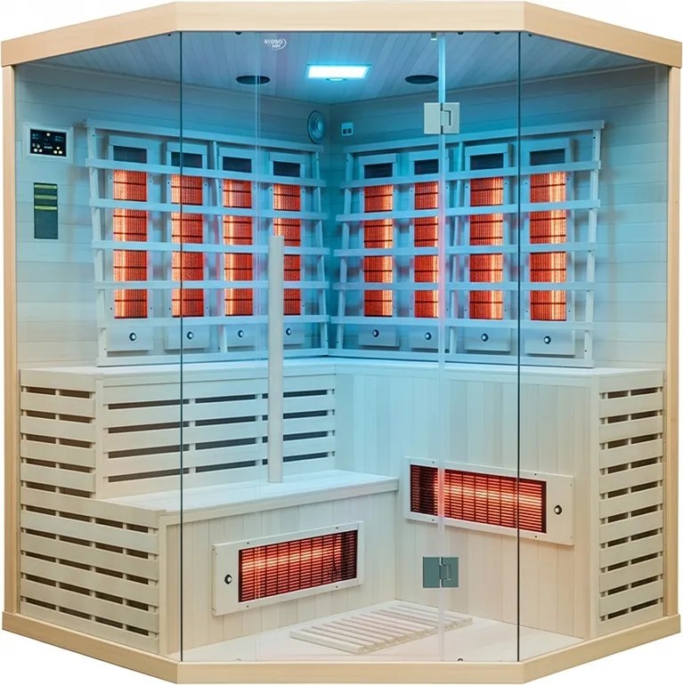 BPS-koupelny Infrasauna Relax HYD-3945 180x180, 5-6 osob