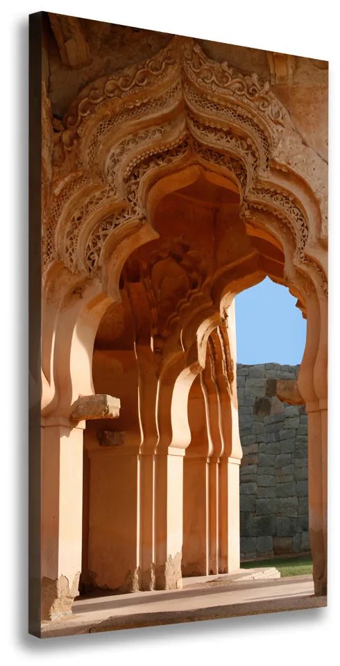 Wallmuralia Vertikální Foto obraz na plátně Lotus Mahal Hampi 50x100