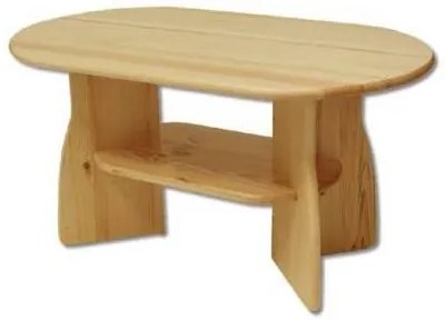Drewmax ST112 - Konferenční stolek z masivní borovice 115x70x62cm - Olše