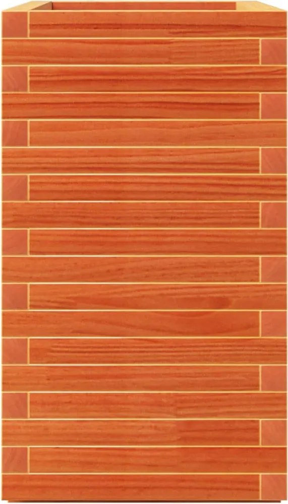 Zahradní truhlík voskově hnědý 70x40x72,5 cm masivní borovice 3282591