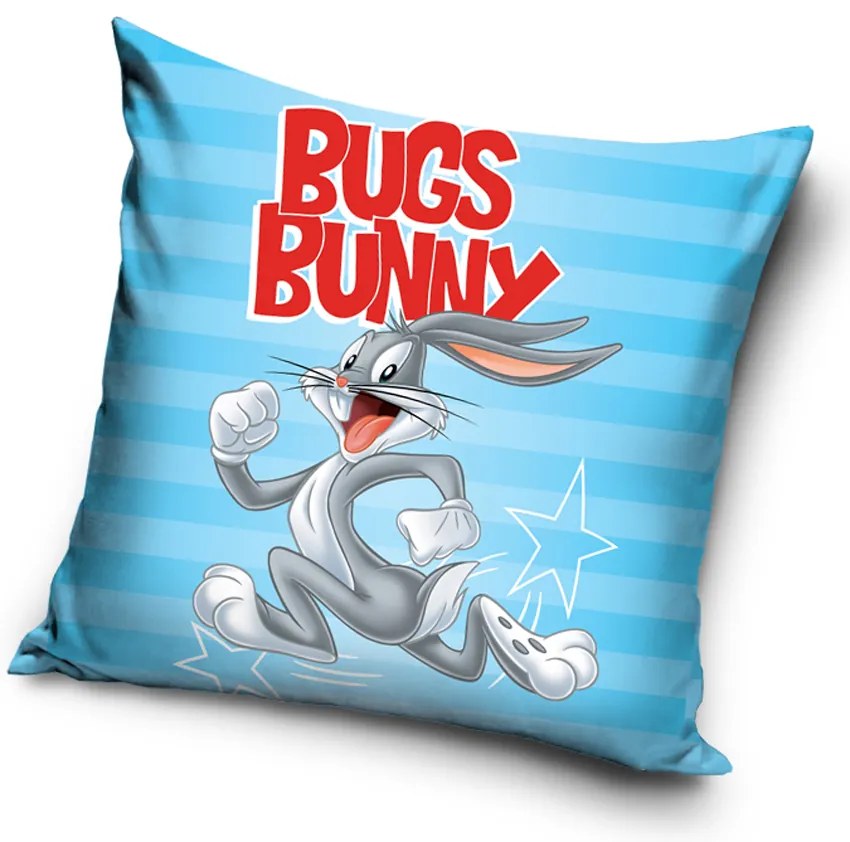 Dětský polštářek Králík Bugs Bunny Modrý