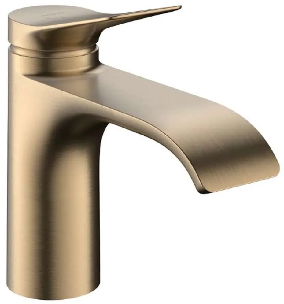 Hansgrohe Vivenis - Umyvadlová baterie s výpustí, EcoSmart, CoolStart, kartáčovaný bronz 75014140