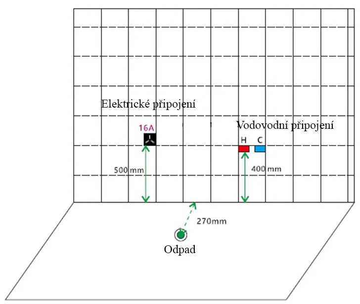 BPS-koupelny Hydromasážní vana HYD-SA944 180x90 s ohřevem vody