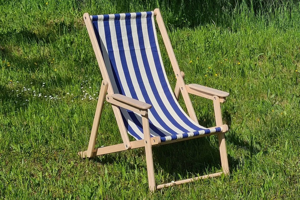 Dřevěné skládací lehátko KLASIK (na výběr více variant)