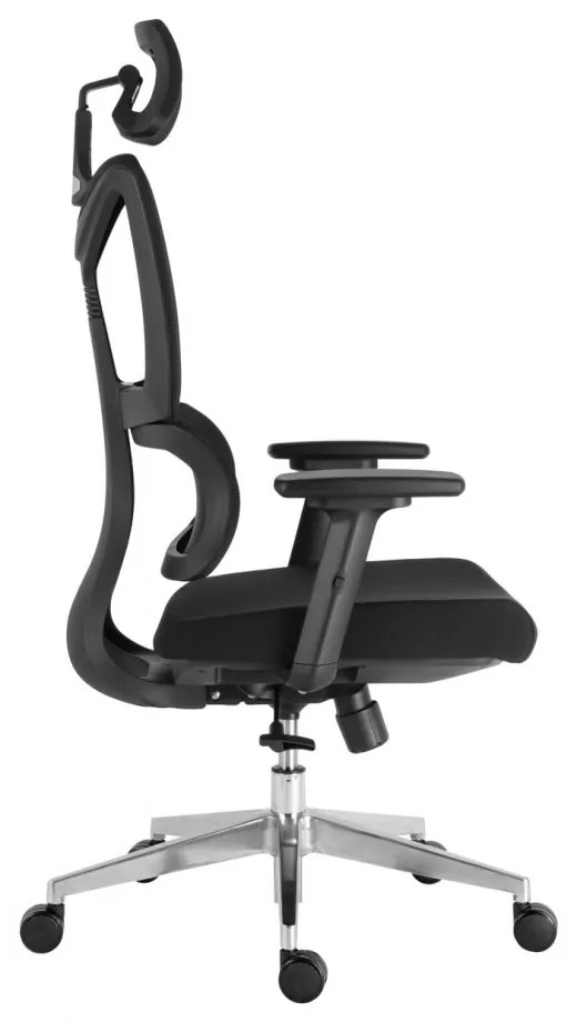 Kancelářská ergonomická židle Neoseat CALVANI XL — černá, nosnost 150 kg