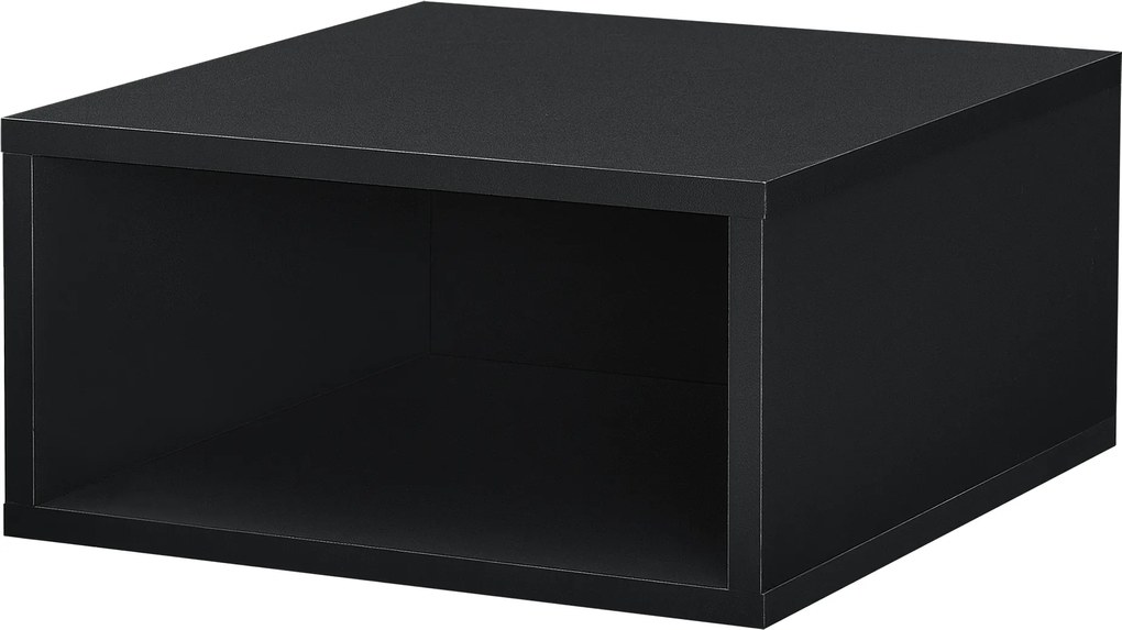 [en.casa]® Variabilní designový systém - skříňky / poličky - 30x15x30 cm - černé