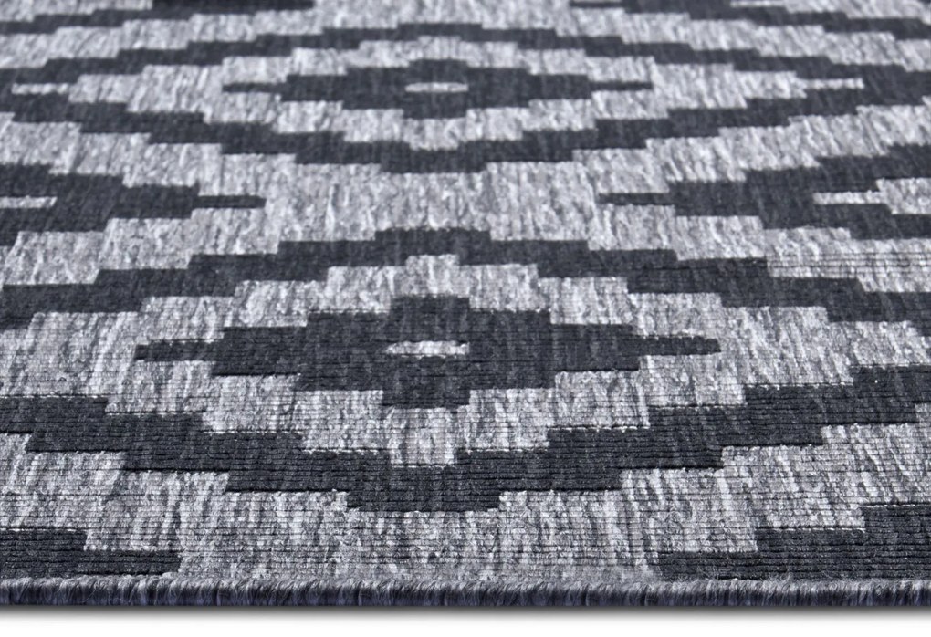 NORTHRUGS - Hanse Home koberce AKCE: 200x290 cm Kusový koberec Twin-Wendeteppiche 105461 Night Silver – na ven i na doma - 200x290 cm