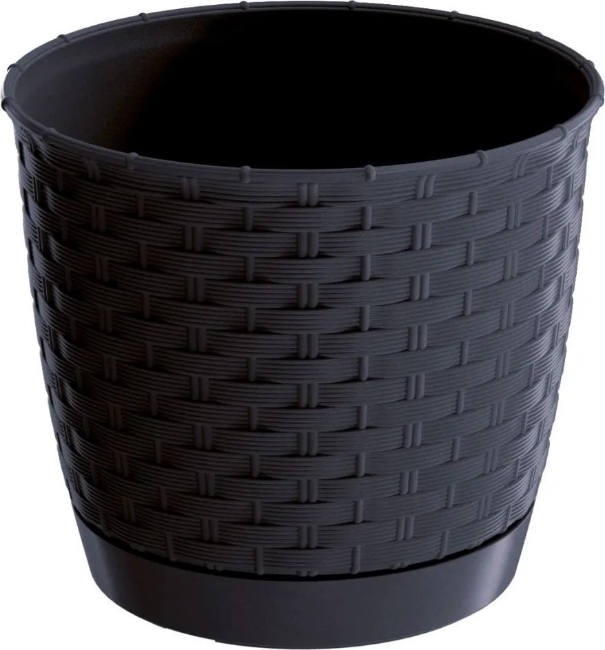 PRO Květináč RATOLLA ROUND antracit 16,5cm