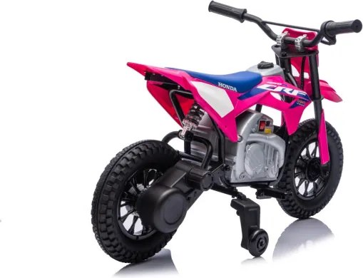 Elektrická motorka HONDA CFR450R růžová